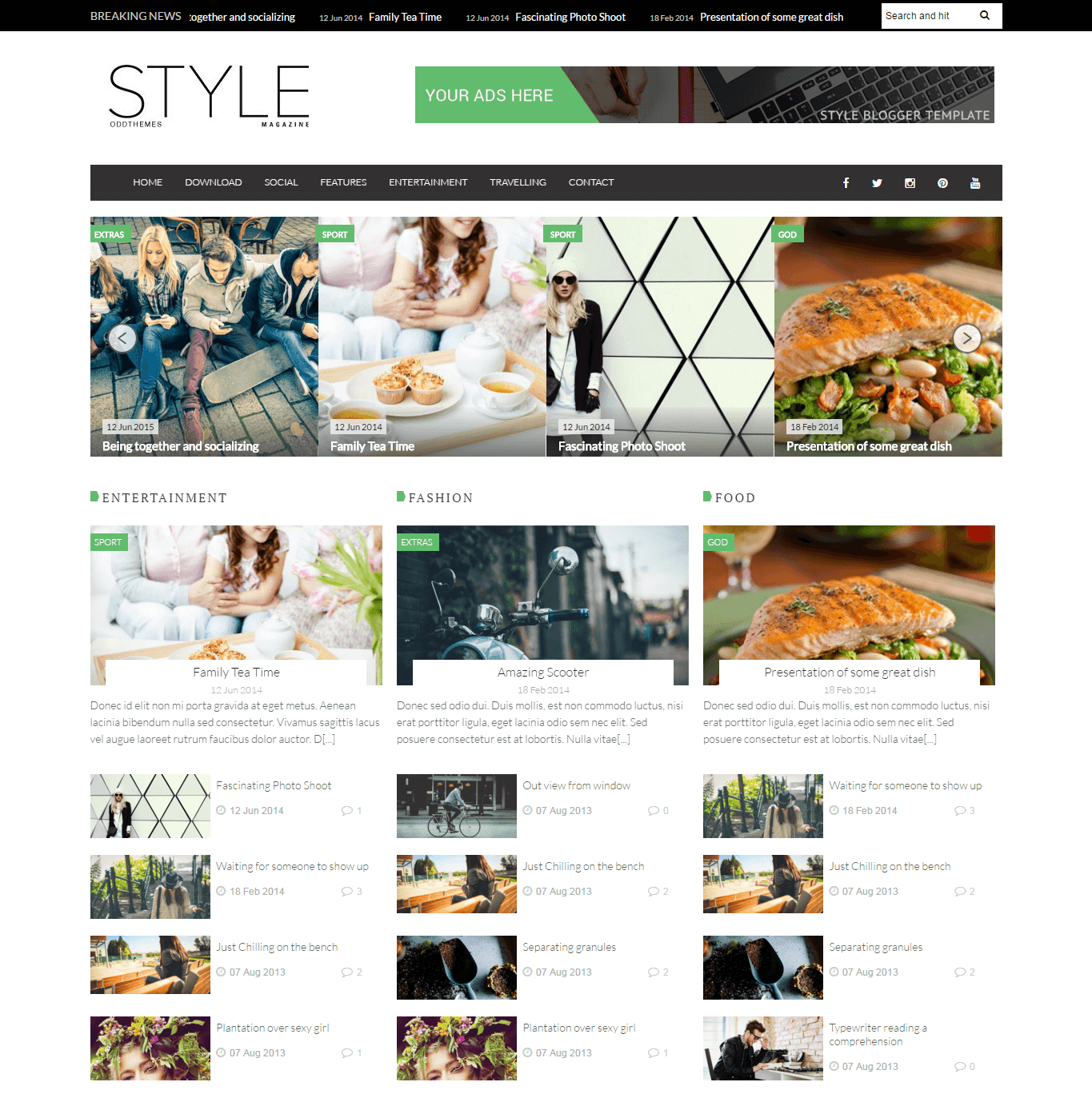 10 Amazingly Responsive Free Blogger Templates | Visualartzi