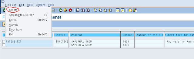 SAP TECH: Example for Global Field Exit