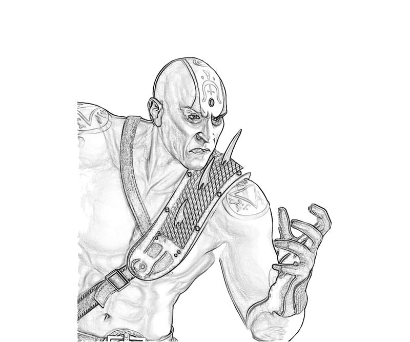 Allmortal Kombat 3 - Free Coloring Pages