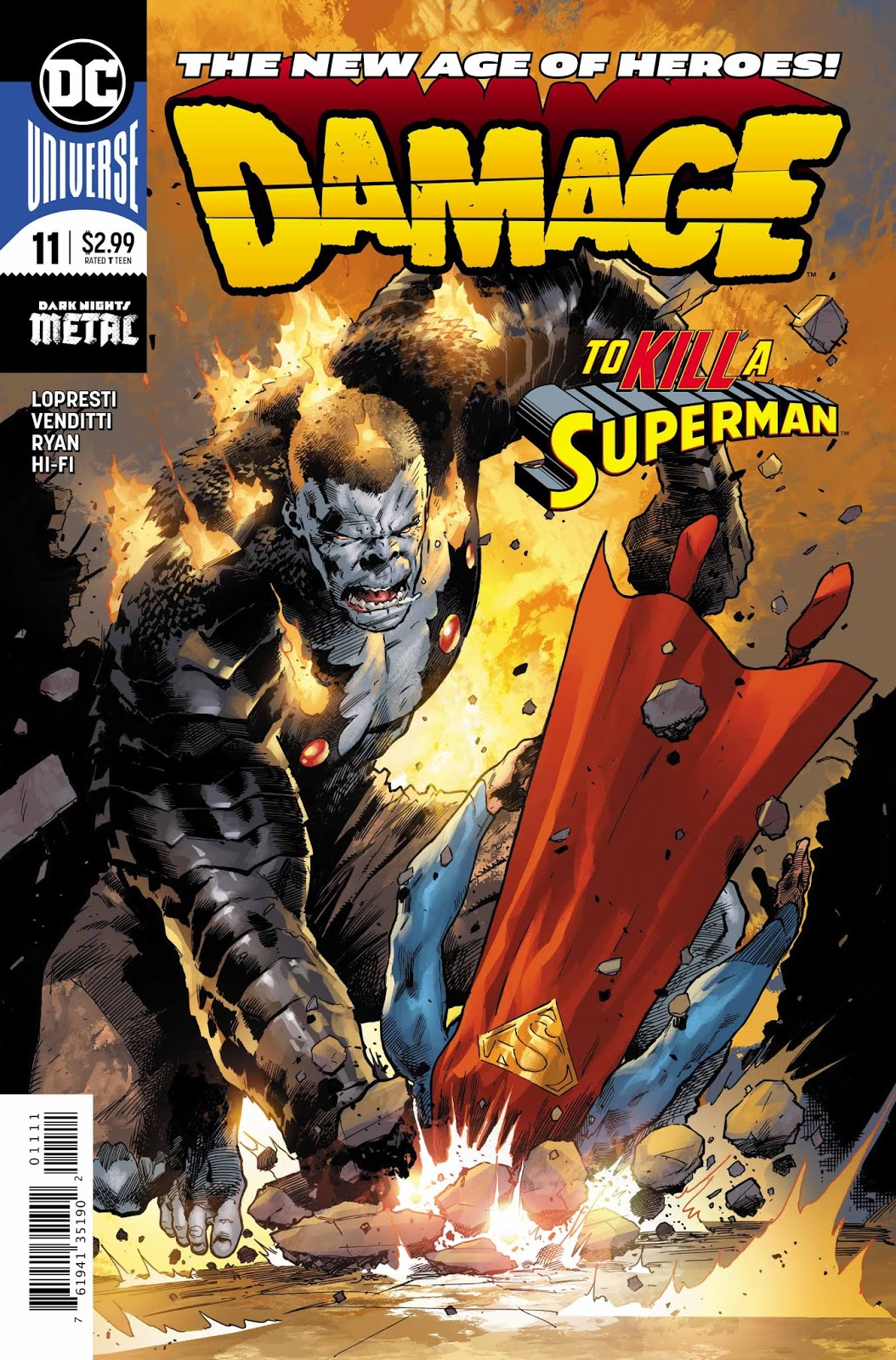 Weird Science DC Comics: Damage #11 Review