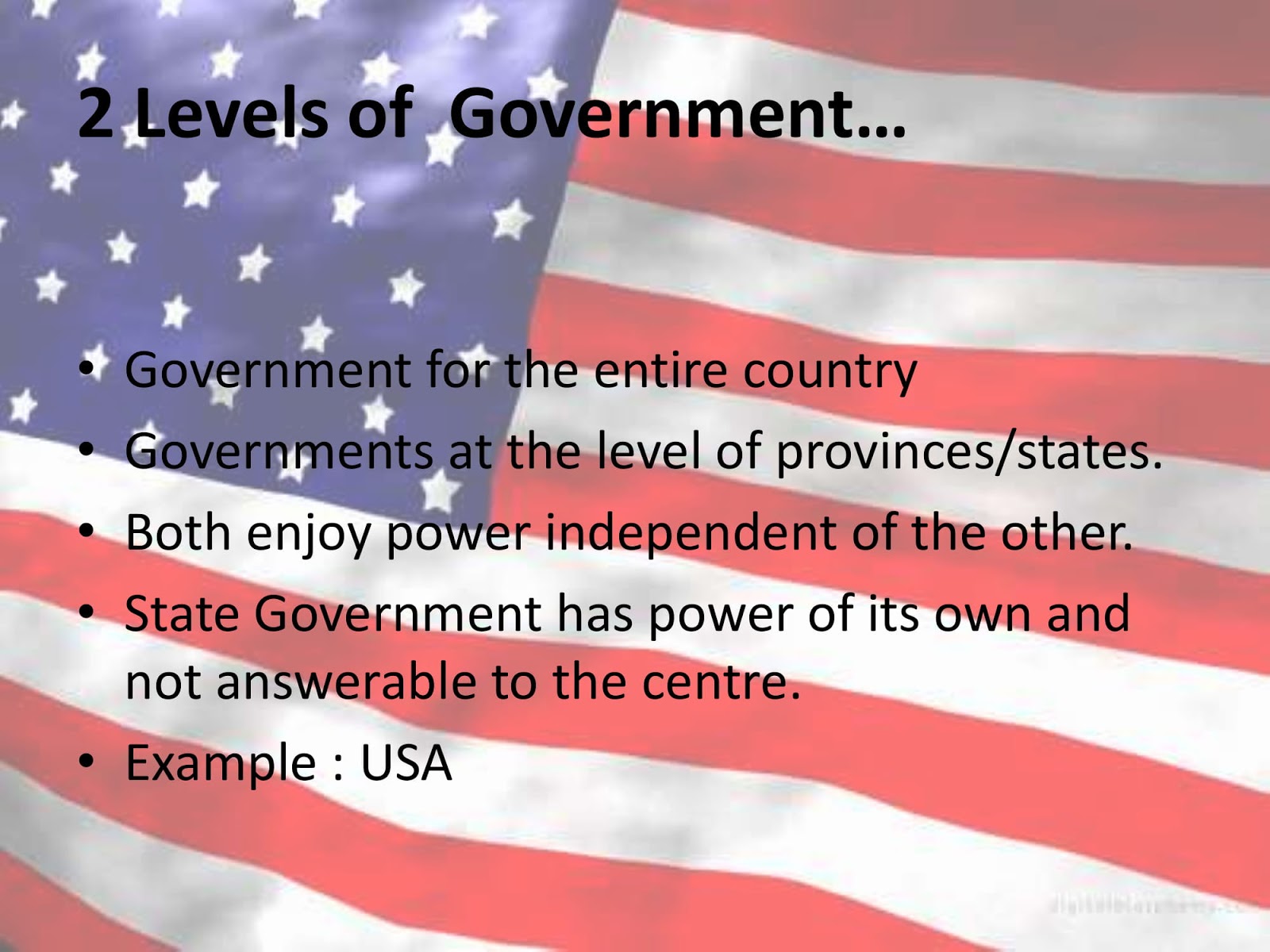Federalism CLASS - X well explained Notes and PPT