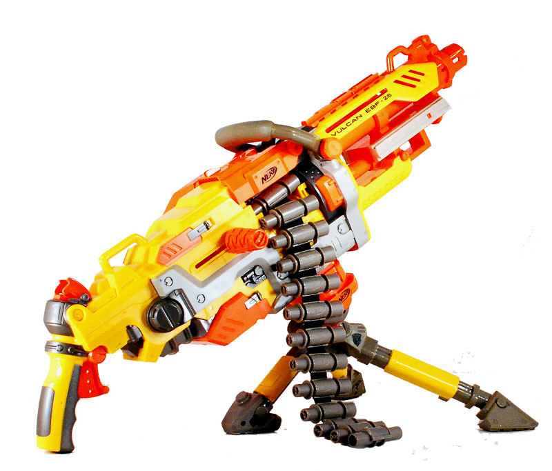 Khaia: NERF GUNS!