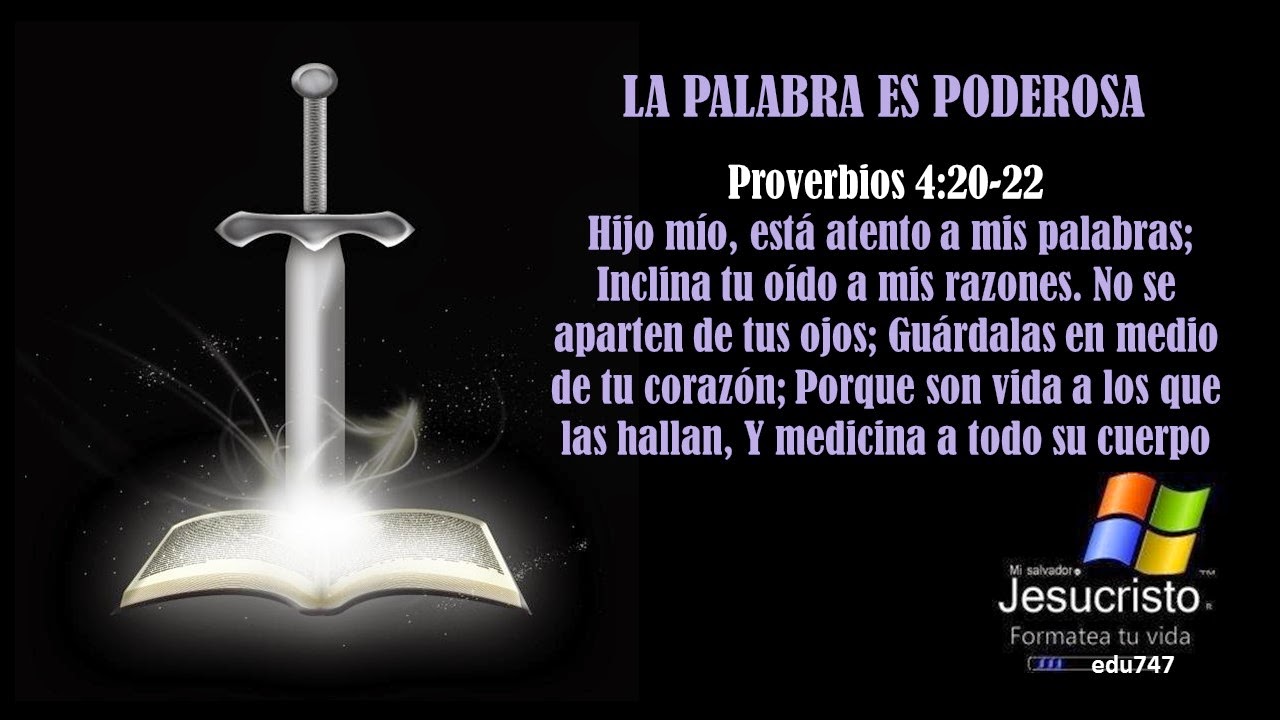 desde mi corazon: LA PALABRA ES PODEROSA