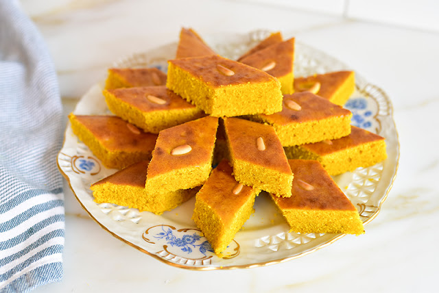 Lebanese Sfouf Cake Recipe | LEBANESE RECIPES