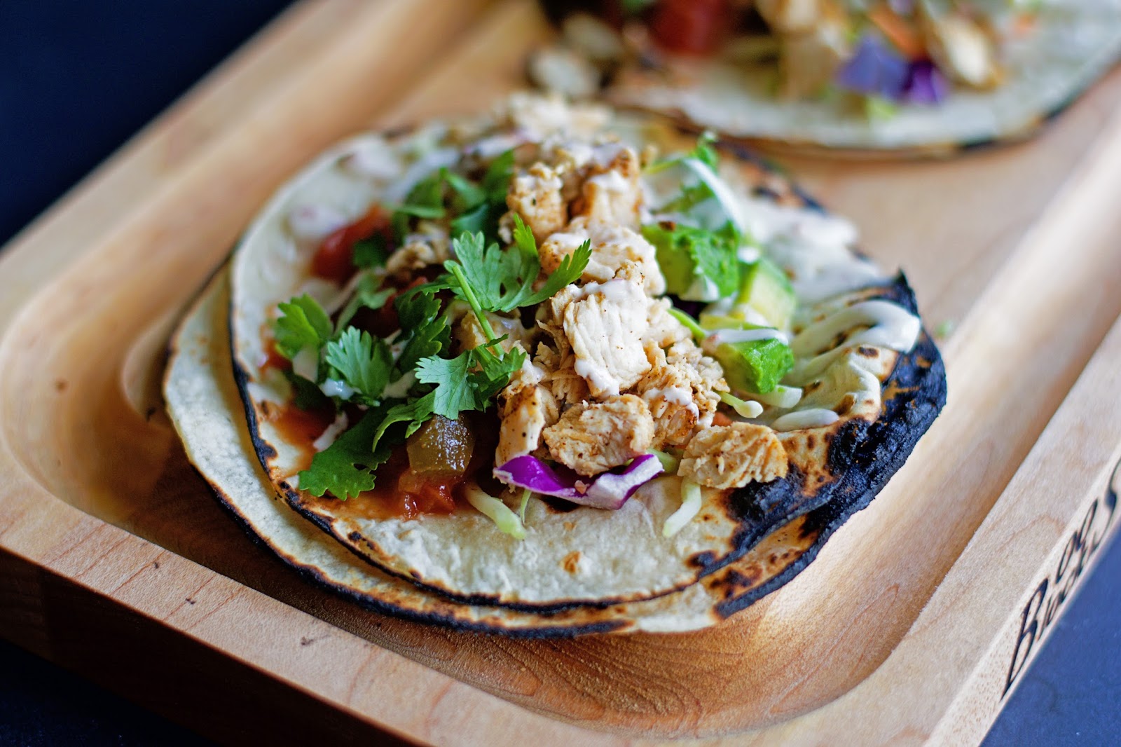 Baja Chicken Taco Recipe - The Kitchen Wife