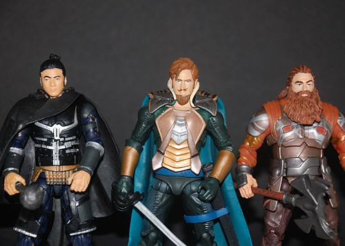 Come, See Toys: Thor movie Fandral, Hogun and Volstagg