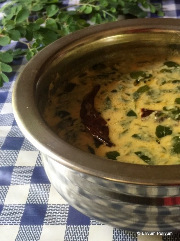 Erivum Puliyum: Muringayila Curry | Drumstick(Moringa) Leaves Curry ...