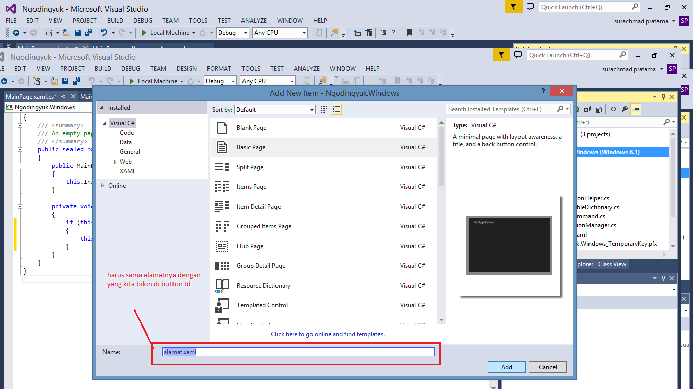60 menit membuat aplikasi menggunakan Visual Studio | Kita Tahu