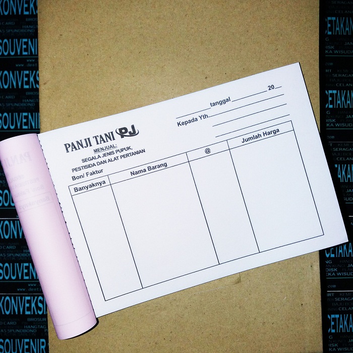 PORTFOLIO FAKTUR NOTA KWITANSI 6 | Destin Style® | Konveksi ...