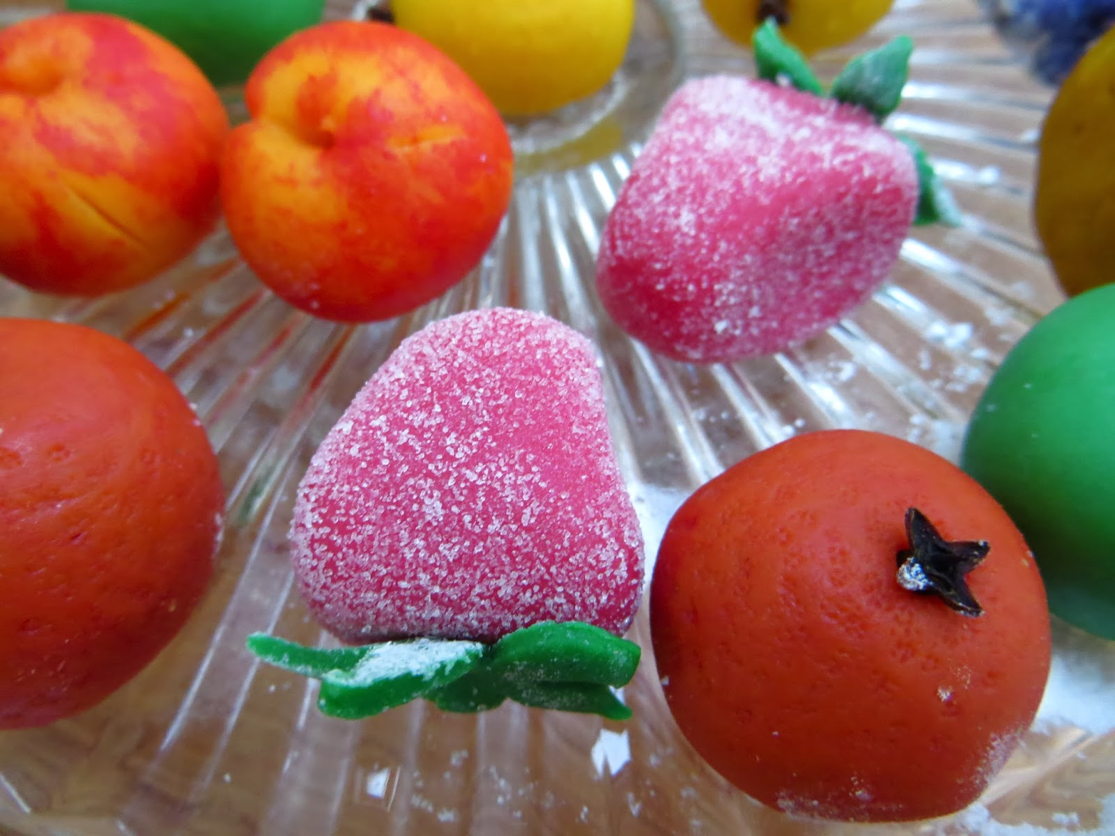 Marzipan fruits