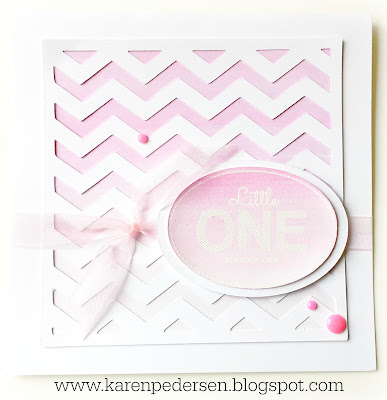 Karen Pedersen: Watercolor Baby Cards with Step By Step Instructions