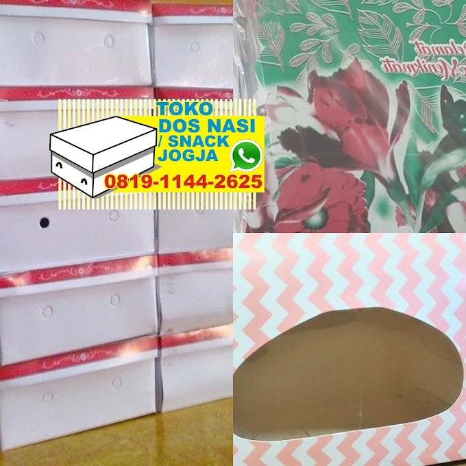 O819~1144~2625 (WA) harga kardus buat snack harga kotak nasi murah