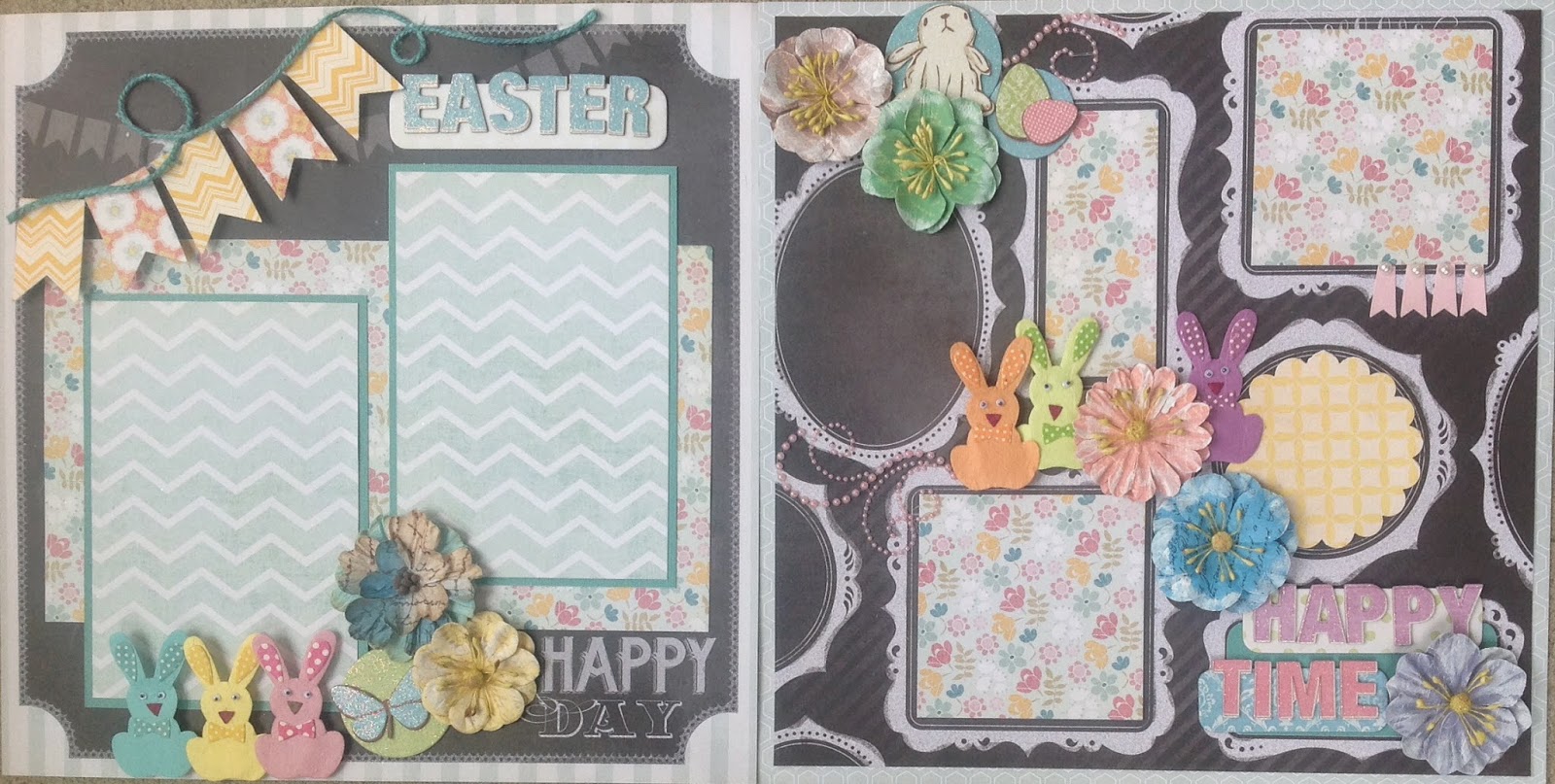 AMAZING GRACE Paper Crafts: Easter Layout