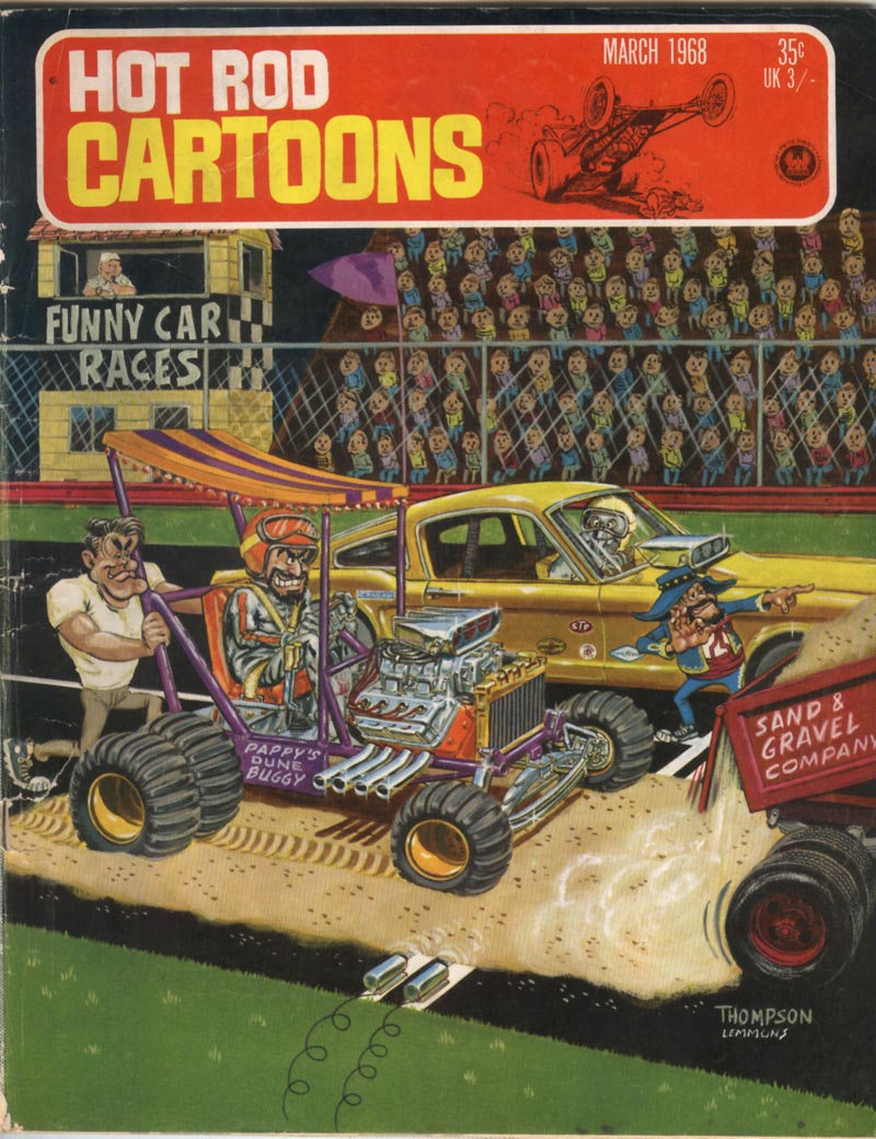 VINTAGE SPIRIT: Hot Rod Cartoons