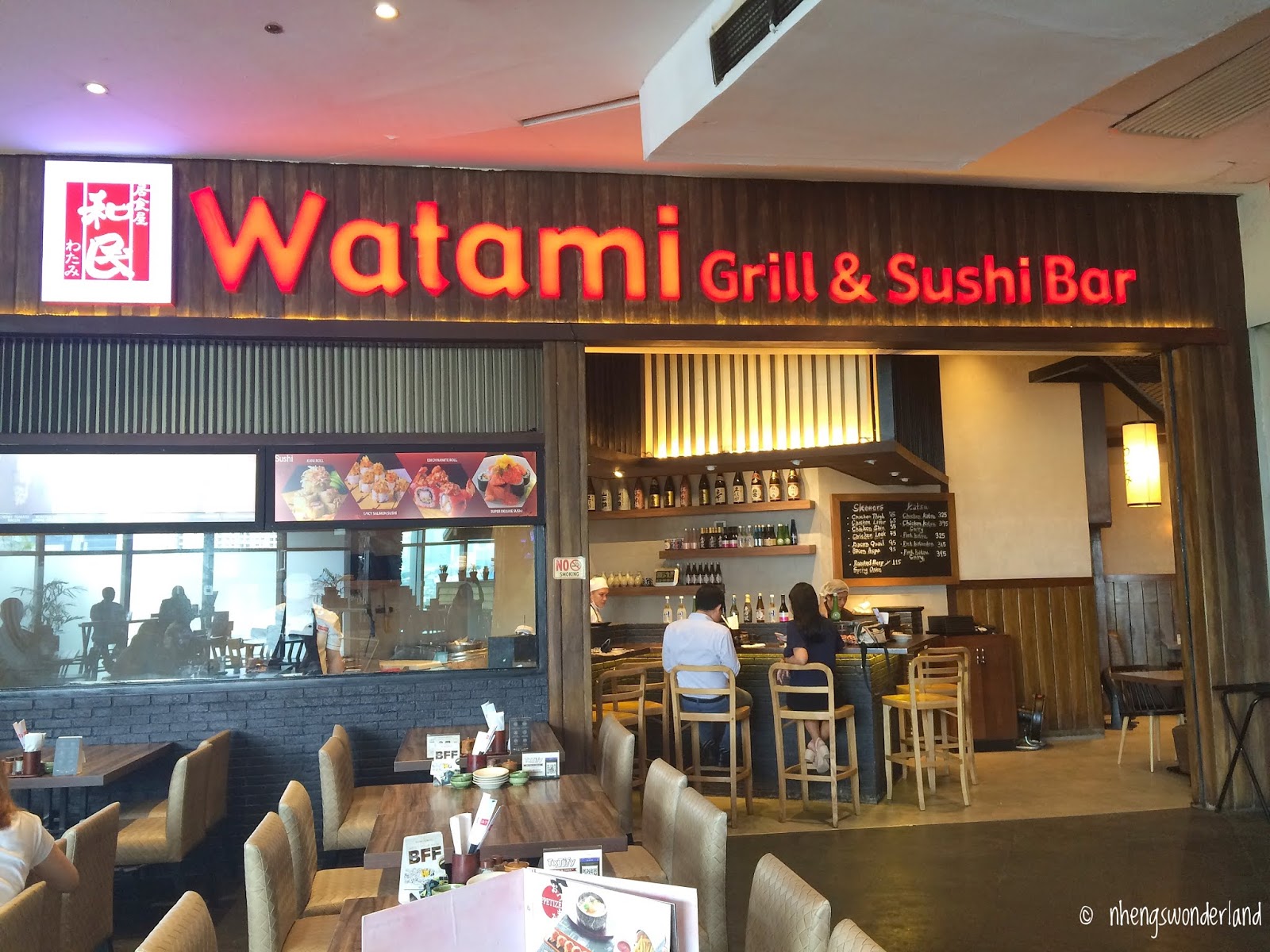 New Offerings From Watami Grill & Sushi Bar - Uptown Mall BGC - Nheng's ...