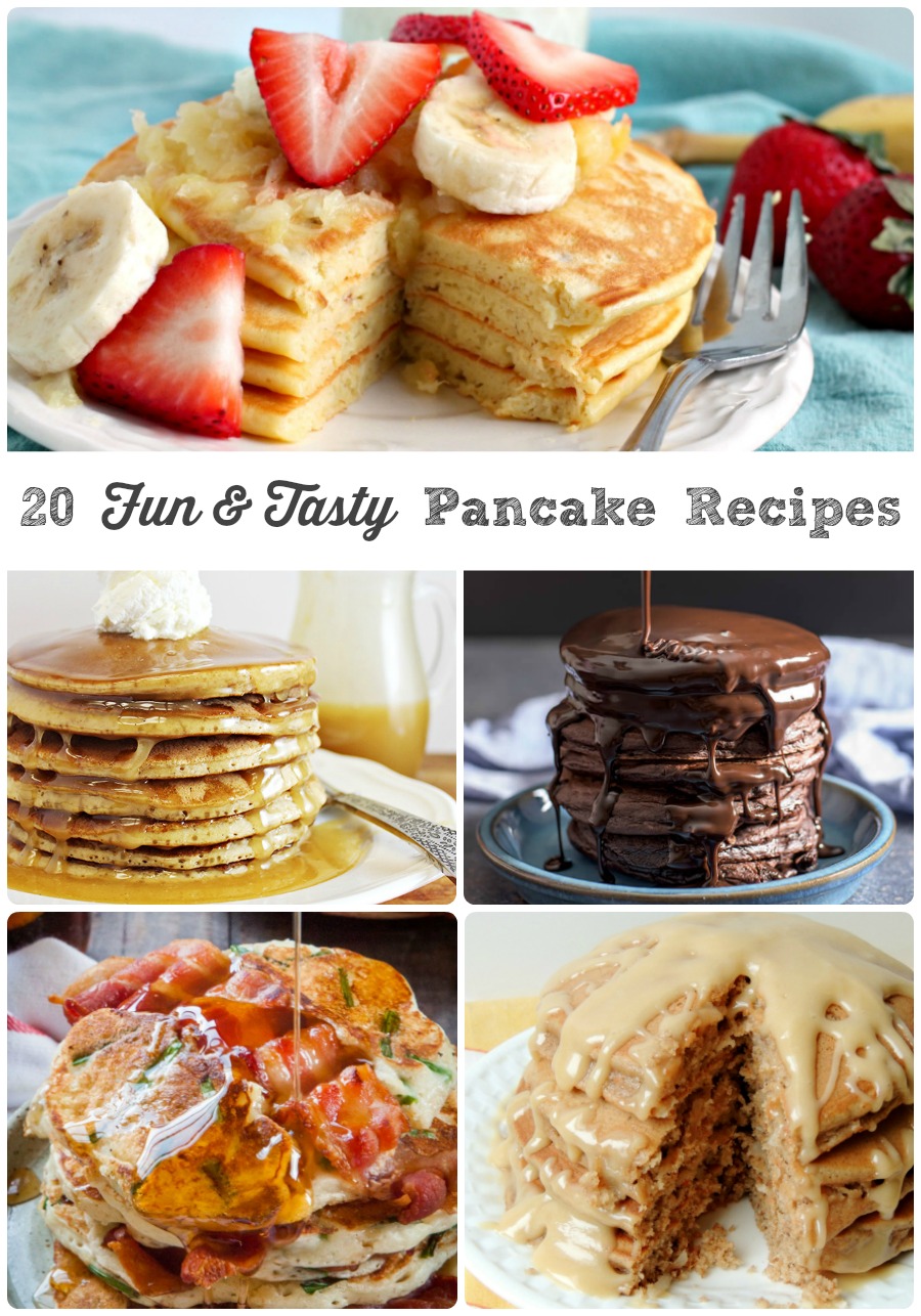 Frugal Foodie Mama: 20 Fun & Tasty Pancake Recipes