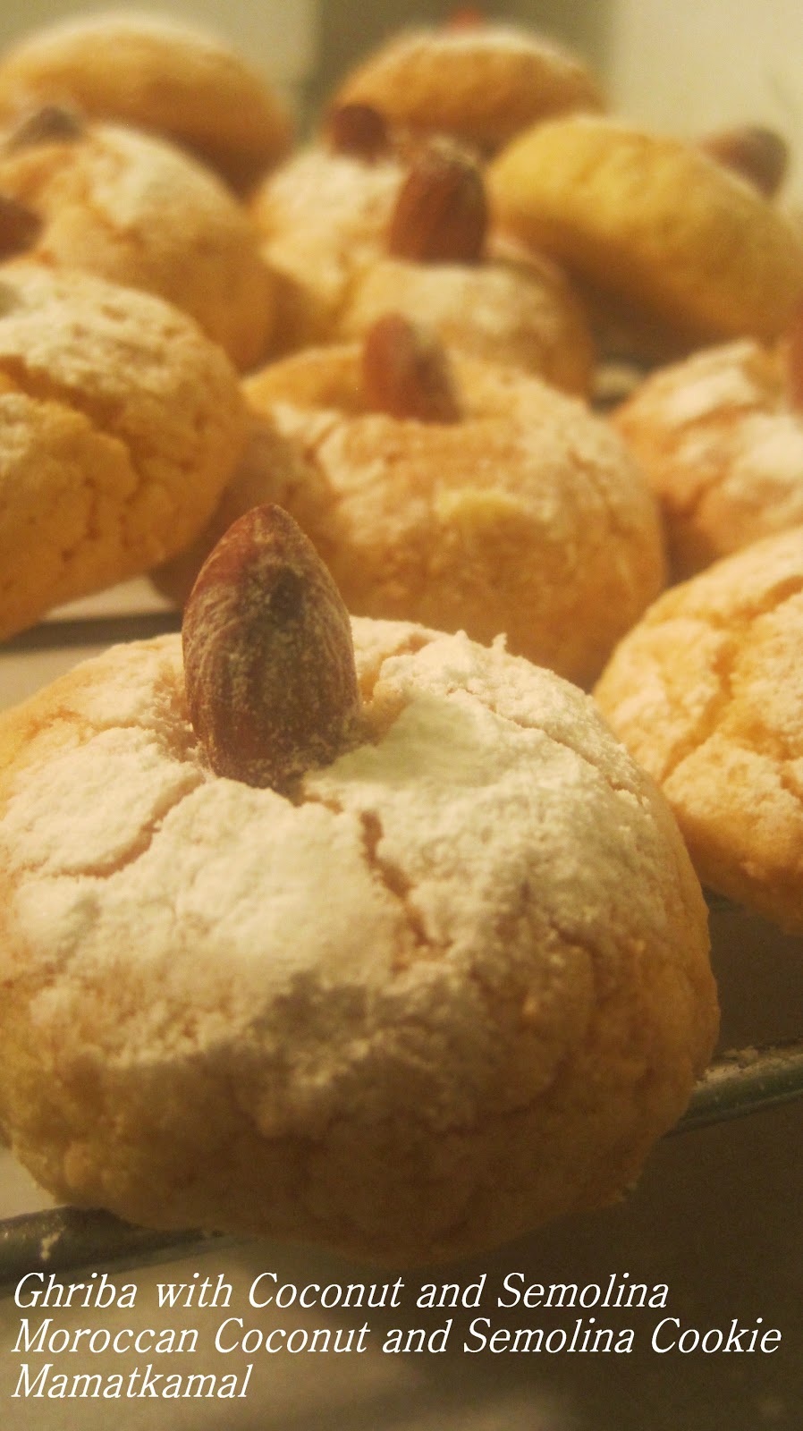 Pâtisserie Marocaine: Ghriba with Coconut and Semolina/Moroccan Coconut ...