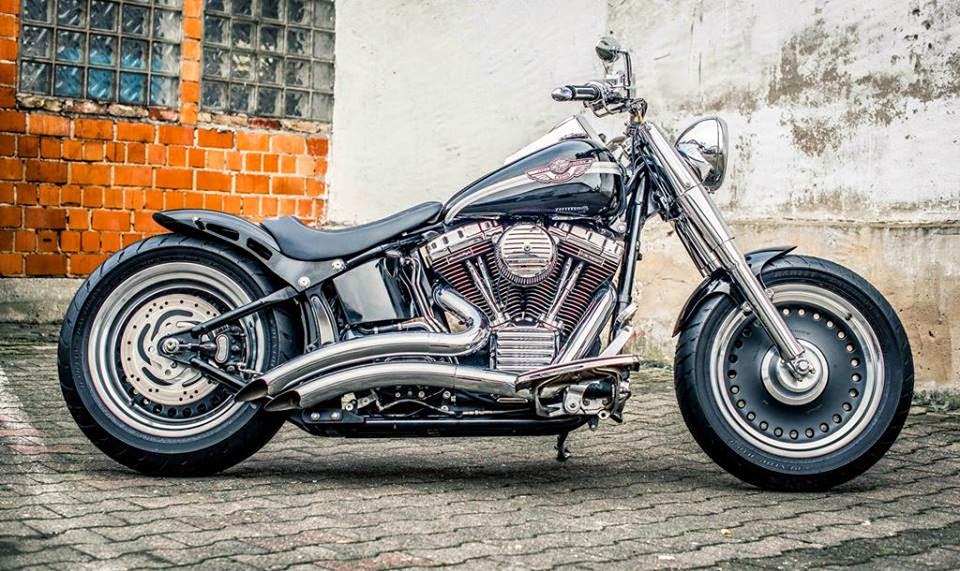 biker excalibur II: 2003 Fat Boy mit SE Race Kit by Bikershop Bittner