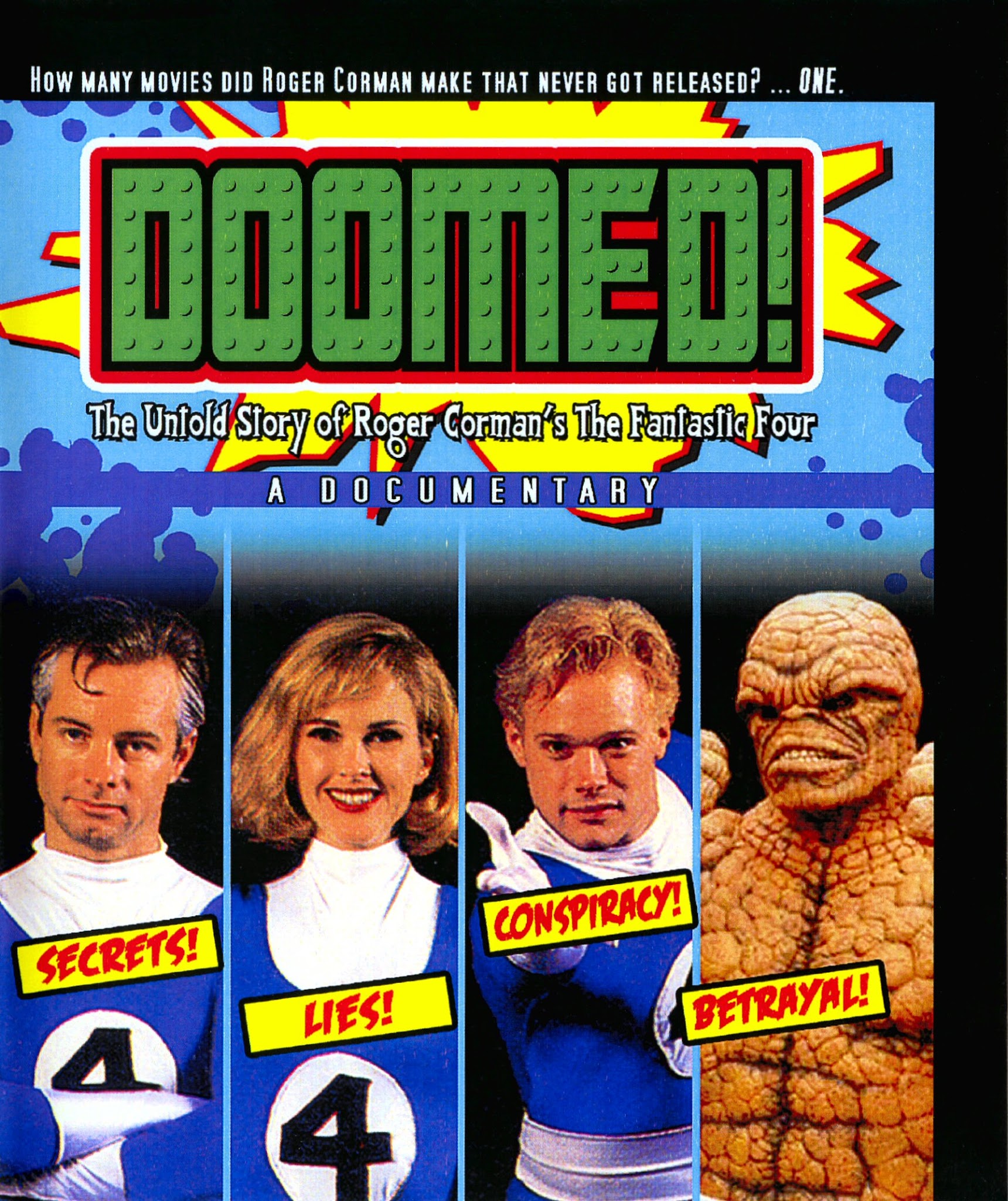 DVD Exotica: Doomed! The Story of Roger Corman's The Fantastic Four ...