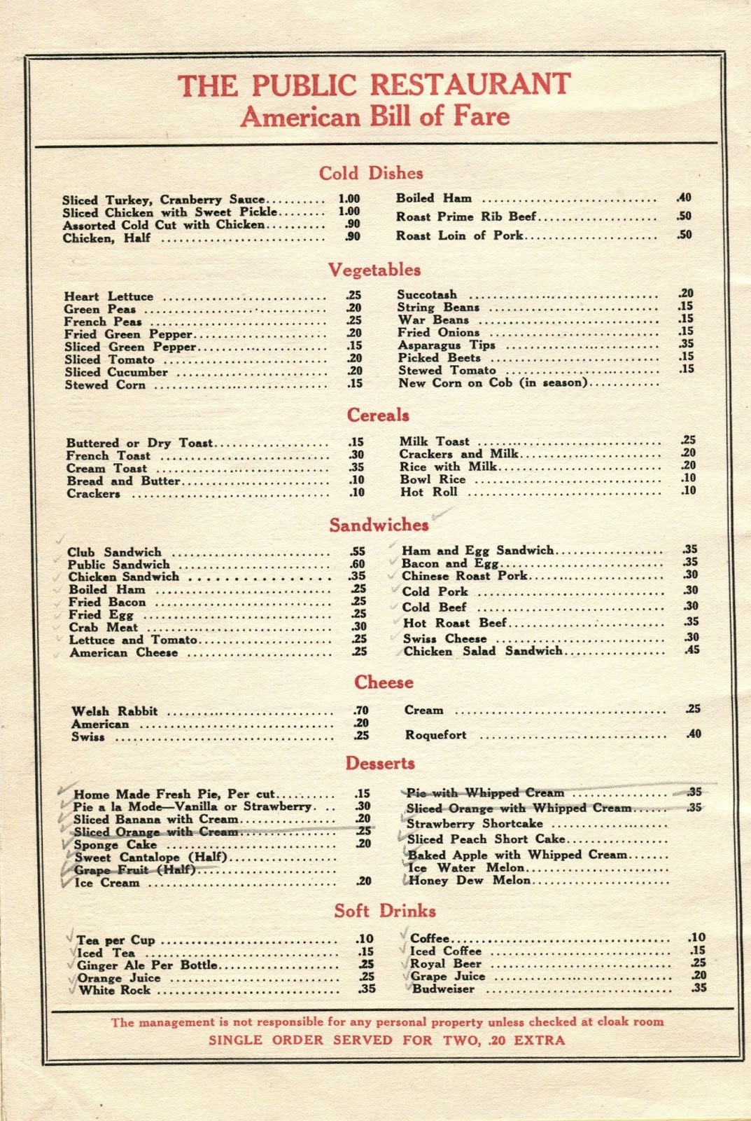 The American Menu: West Meets East