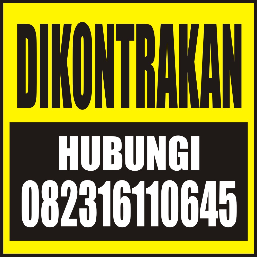 Contoh Spanduk Dikontrakan Keren Terbaru Desain Spanduk Kreatif ... Contoh Spanduk Dikontrakan Keren Terbaru Desain Spanduk Kreatif ...