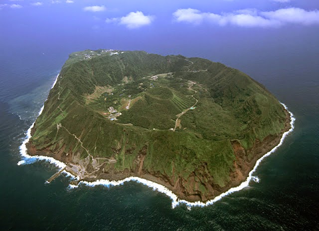 Wonderful World: Aogashima Volcano. Japan