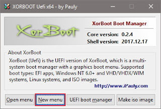 Установка XorBoot (UEFI) - BootDev