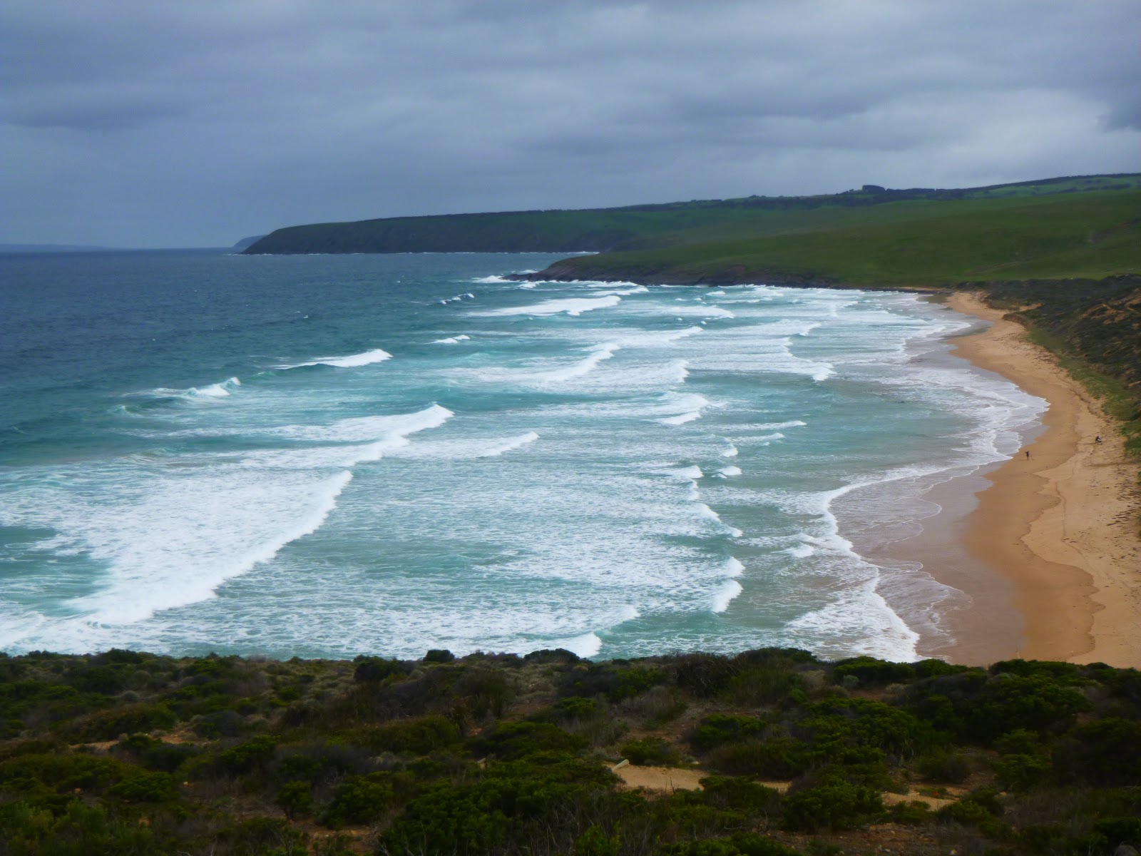 Back Valley seasons: Over to Parsons beach.