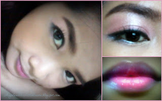Angelamhiere's Little Heaven: FOTD 111312: Pink One Point Makeup