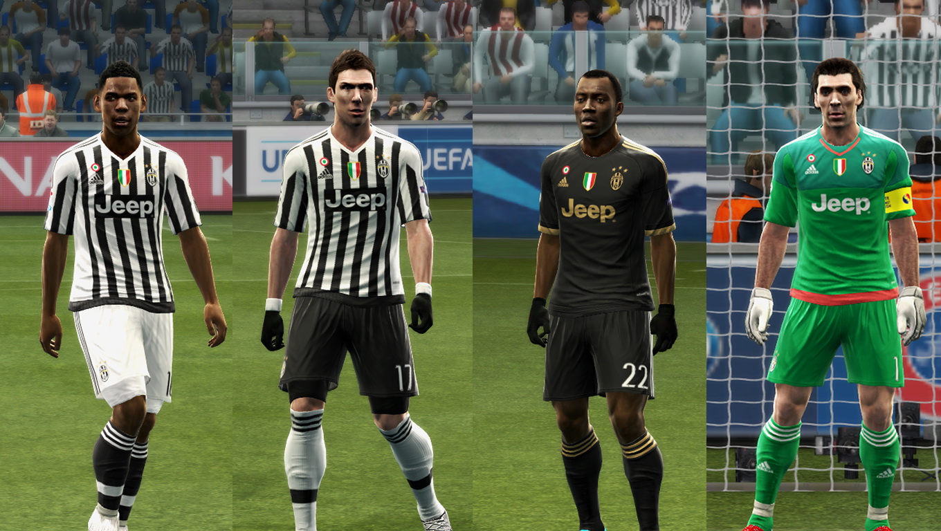 PES 2013 Juventus Full GDB 2015-16 by Vulcanzero | PES PATCH MODIF