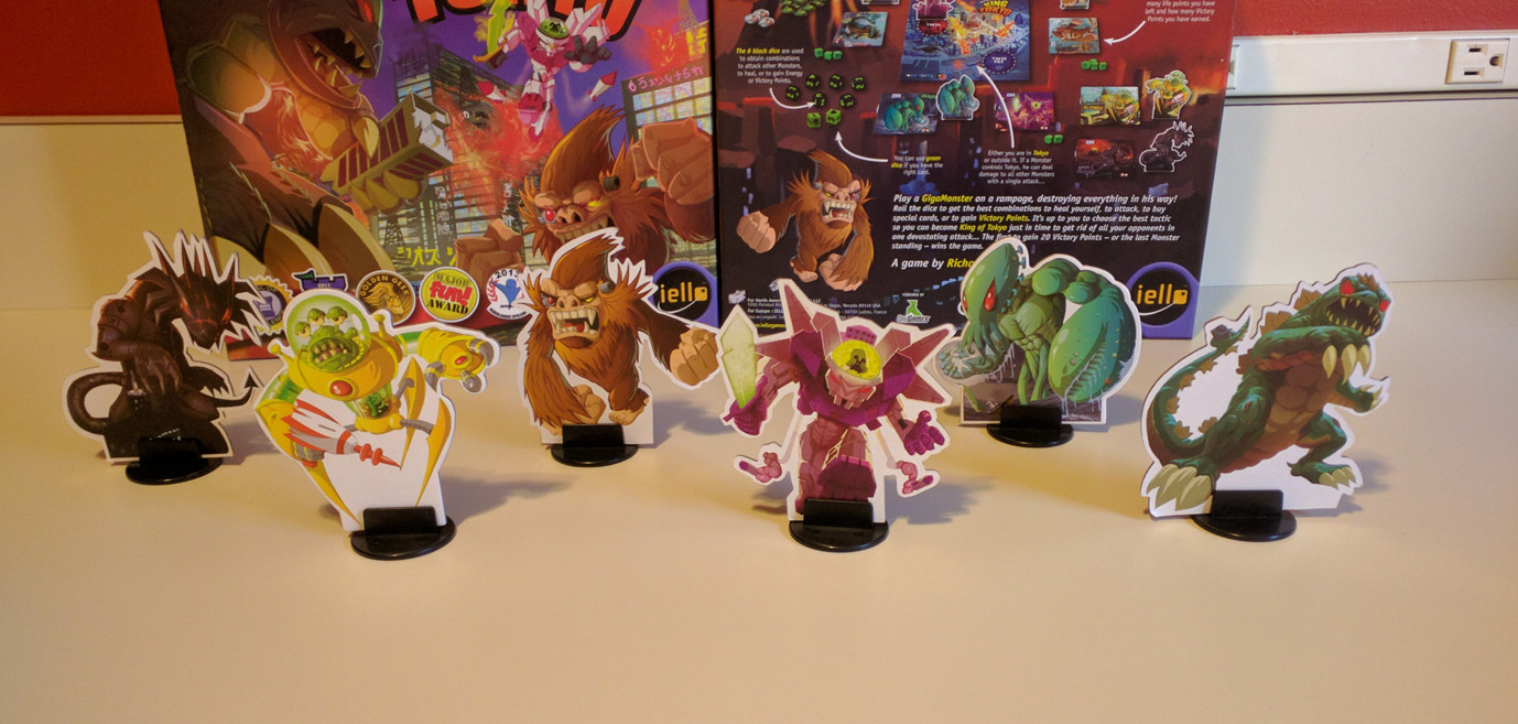 The Nocturnal Rambler: Board Game Review: King of Tokyo