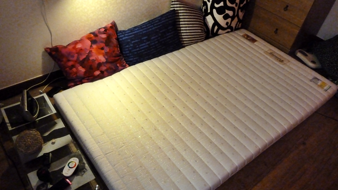 풀반지 블로그: 천연 라텍스보다 좋은 합성 라텍스? - 라디움폼 탈라레이 라텍스 패드 (ND-Z70-SS)