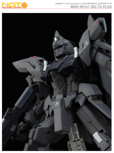 GUNDAM GUY: HG 1/144 MSN-001A1 Delta Plus - Customized Build