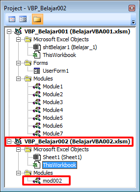 Komunitas Belajar Excel: BelajarVBA 003 - Scope seri 2