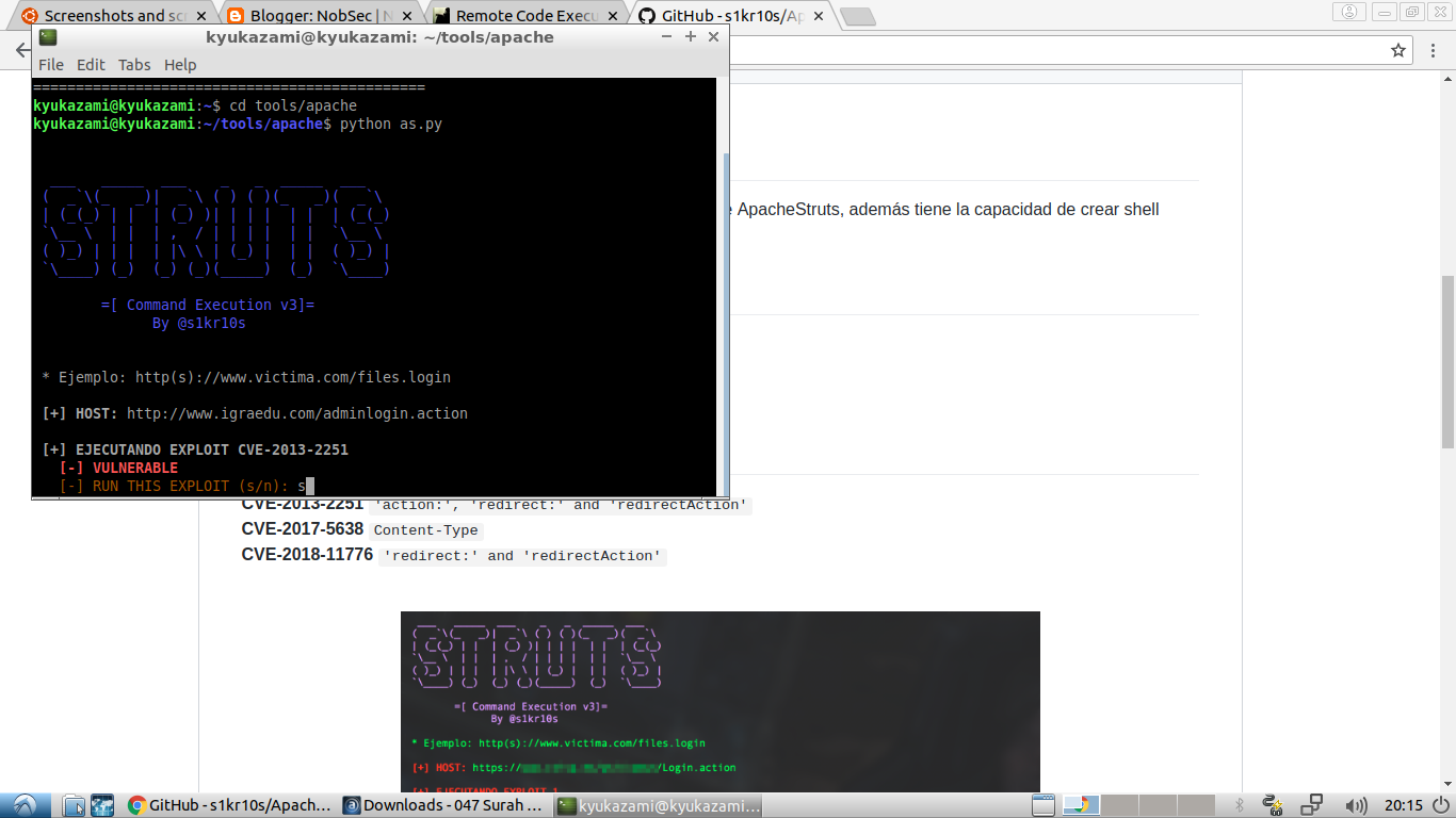 Teknik Deface memanfaatkan bug Apache Struts (RCE) - CYBERCARA