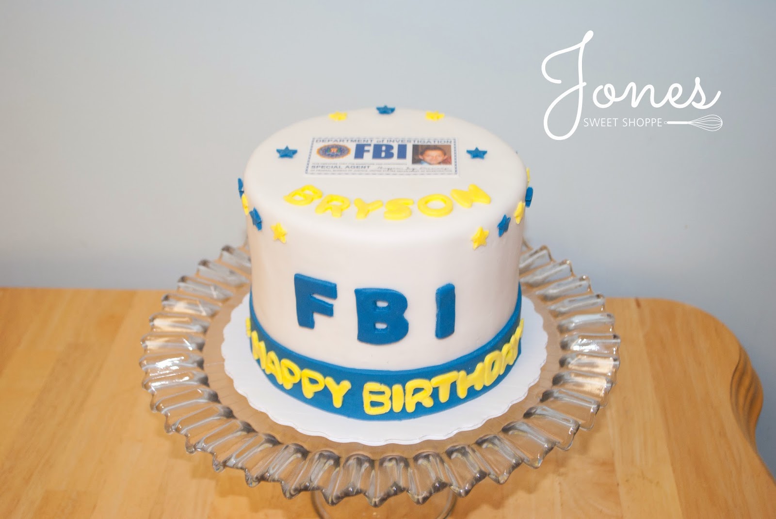 Jones Sweet Shoppe: FBI Cake