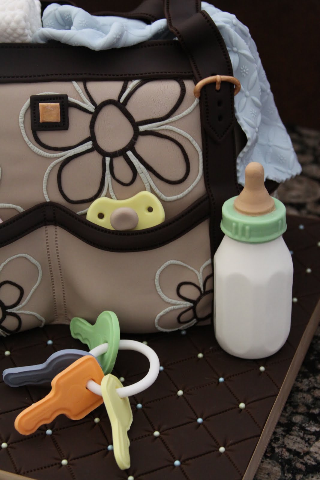 .: Diaper Bag Cake