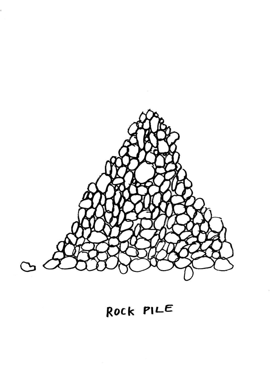 THE ART OF DRAW MAKING: Rock Pile