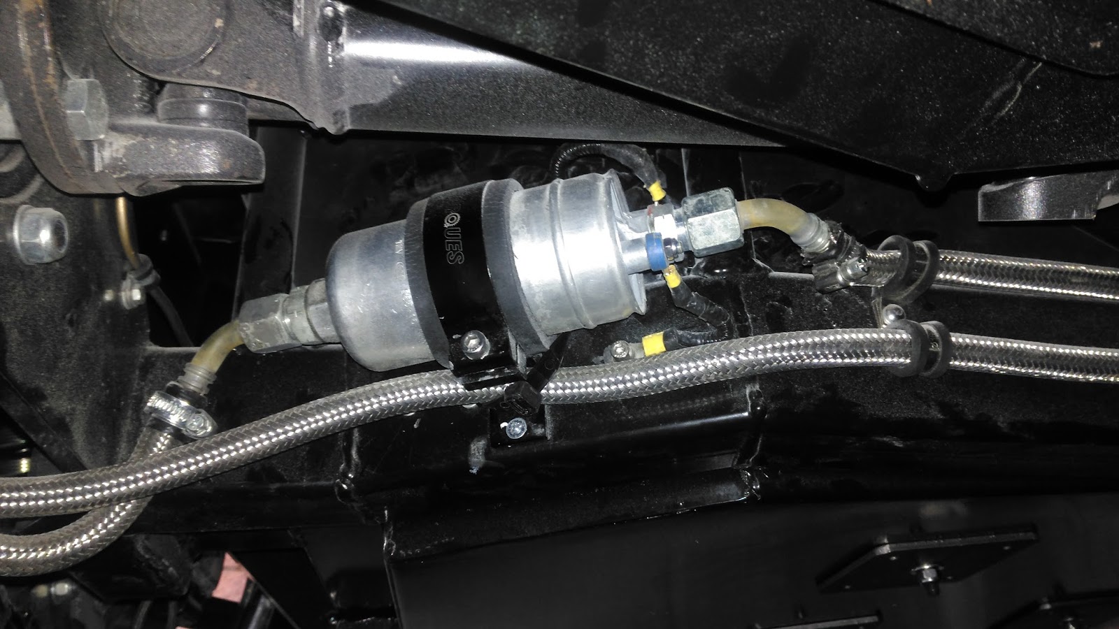 LS3 POWERED AK Cobra Gen III Build: 10, Fuel pump & Lines