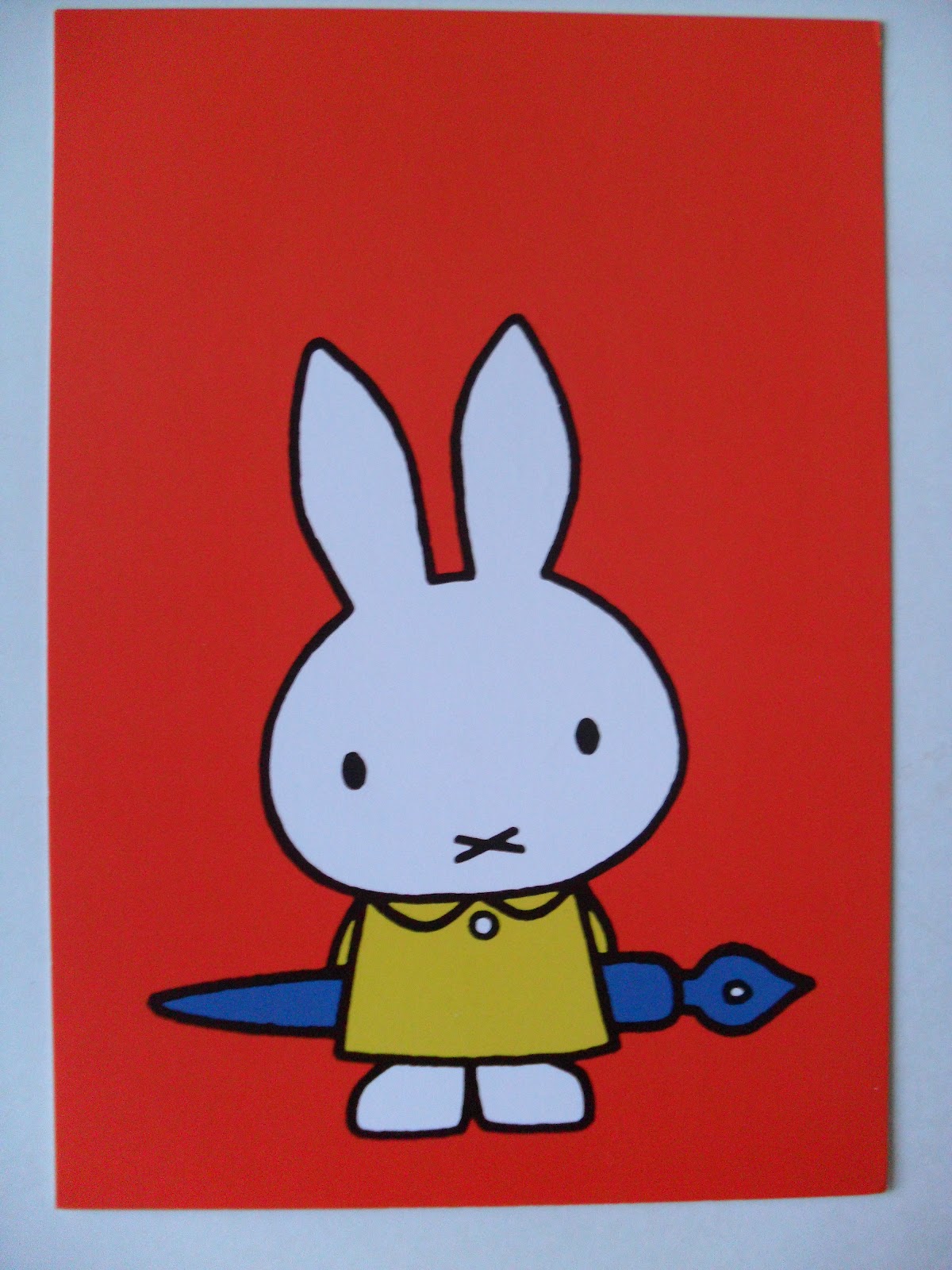 Veronika's postcards from around the world: Two Miffy cards from Moniek