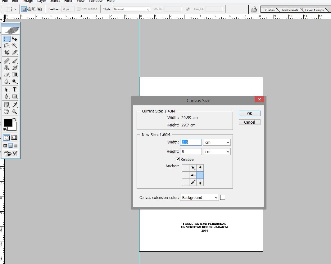Cara setting cover buku (soft cover) - Radicha