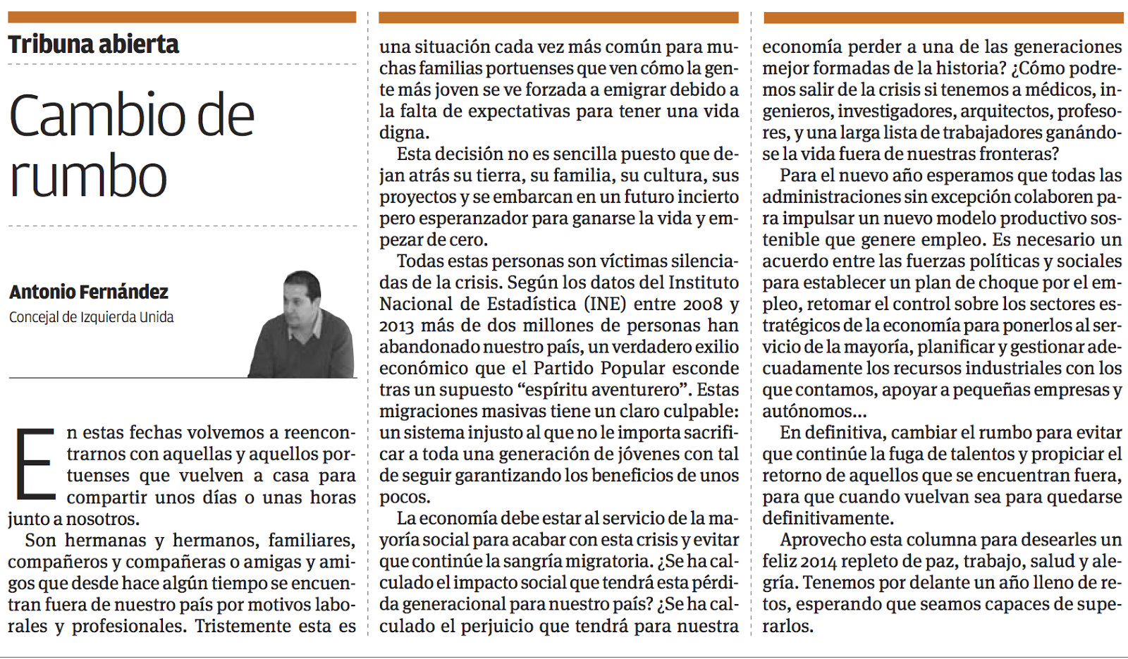 Adelante: Cambiar el rumbo