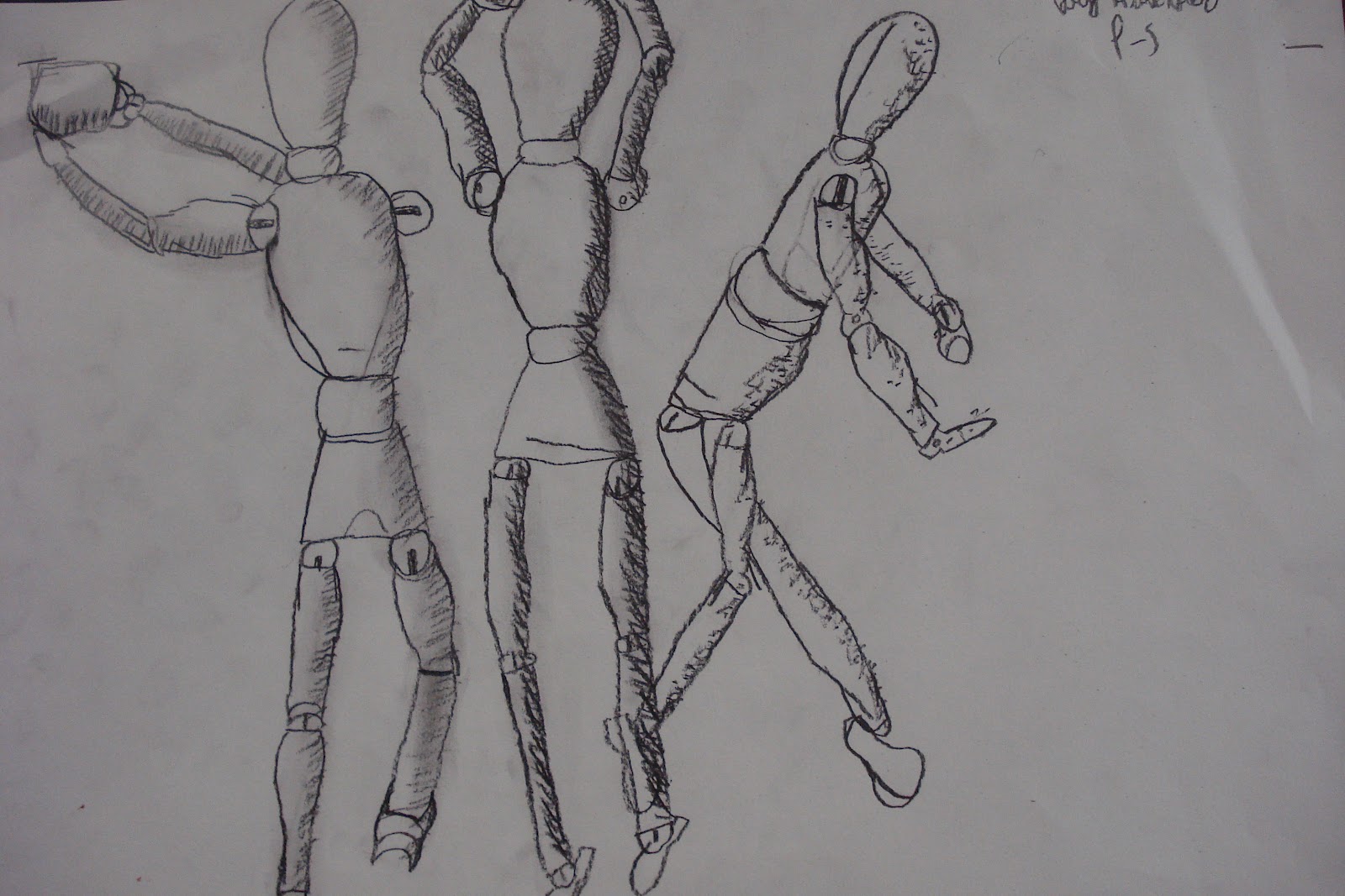 the creARTtivity spot: 5th Grade Figure Drawings
