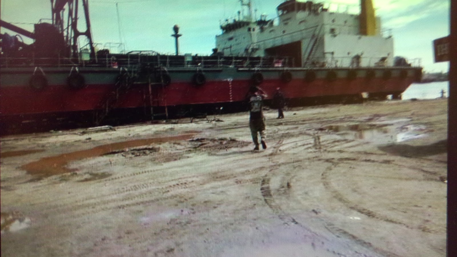 HAMSON CUTTER suction DREDGE { dredger dredging } BUILDER MANUFACTURER ...