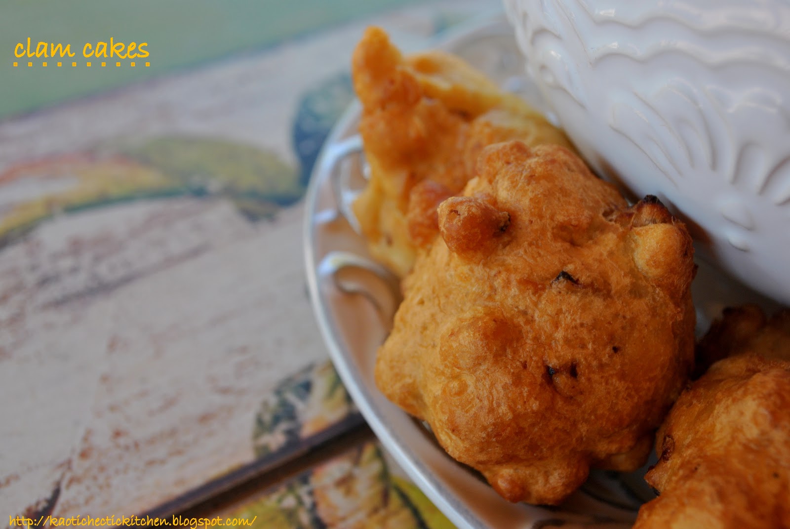 so nice i'm posting twice.. friday night clam chowder with crispy clam ...