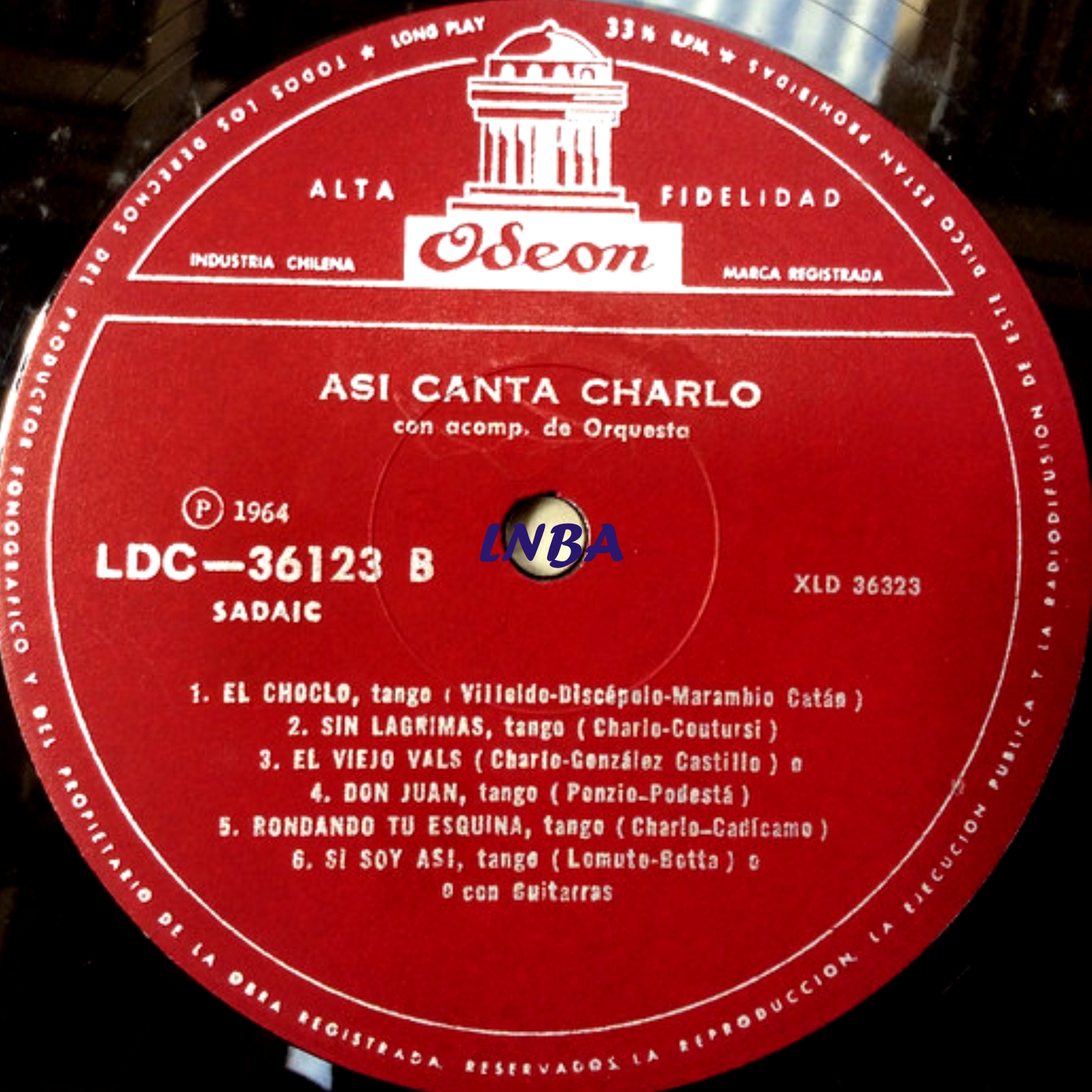 La nova Botica del Aleman.: Tango - Charlo - Así canta Charlo – Chile