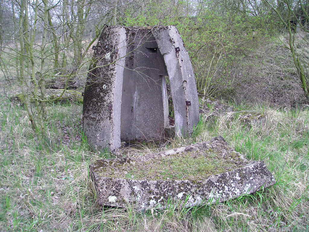 Fabryka benzyny syntetycznej - Hydrierwerke Pölitz: Bunkier ...