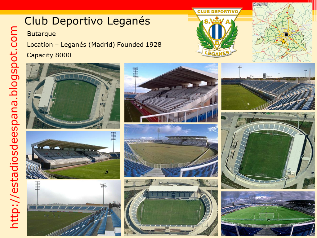 Estadios de Fútbol en España: Leganés - Estadio Municipal de Butarque
