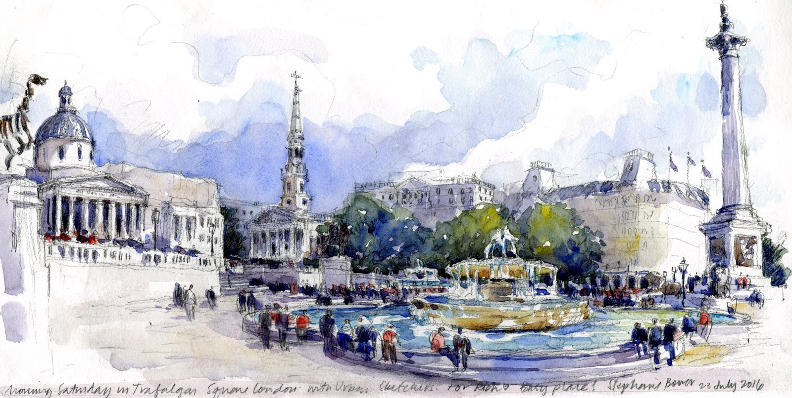 Drawing Perspectives: 11 Sketches from London