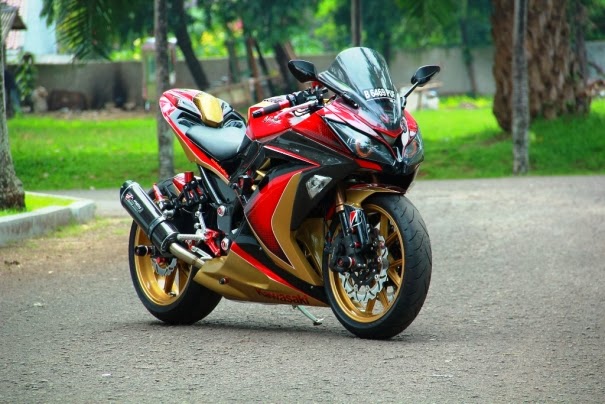 Foto Modif Kawasaki Ninja 250 FI 2012 Keren